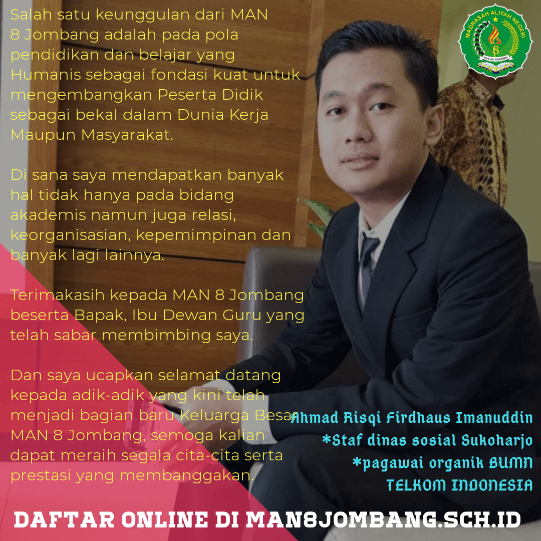 SEJARAH MAN 8 JOMBANG - MAN 8 JOMBANG